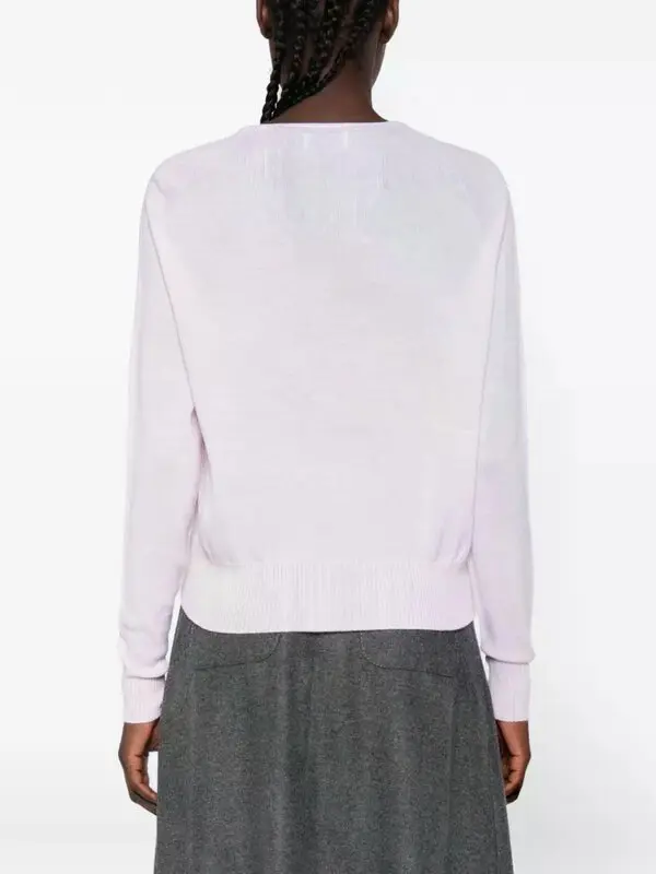 SCAGLIONE V-neck Raglan-sleeve Sweater