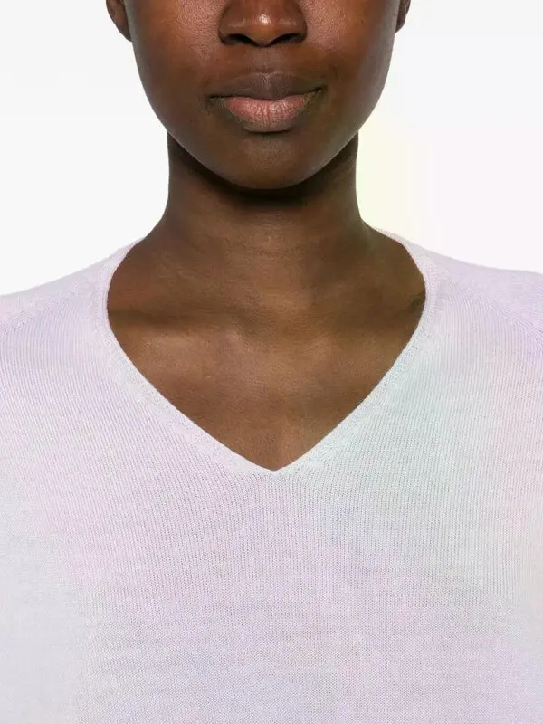 SCAGLIONE V-neck Raglan-sleeve Sweater