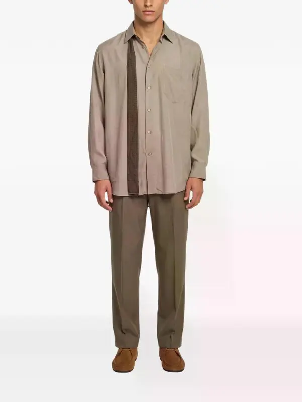 MAGLIANO Tie-detail Pocket-front Shirt