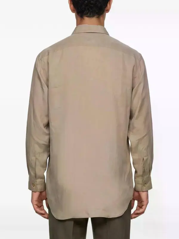 MAGLIANO Tie-detail Pocket-front Shirt