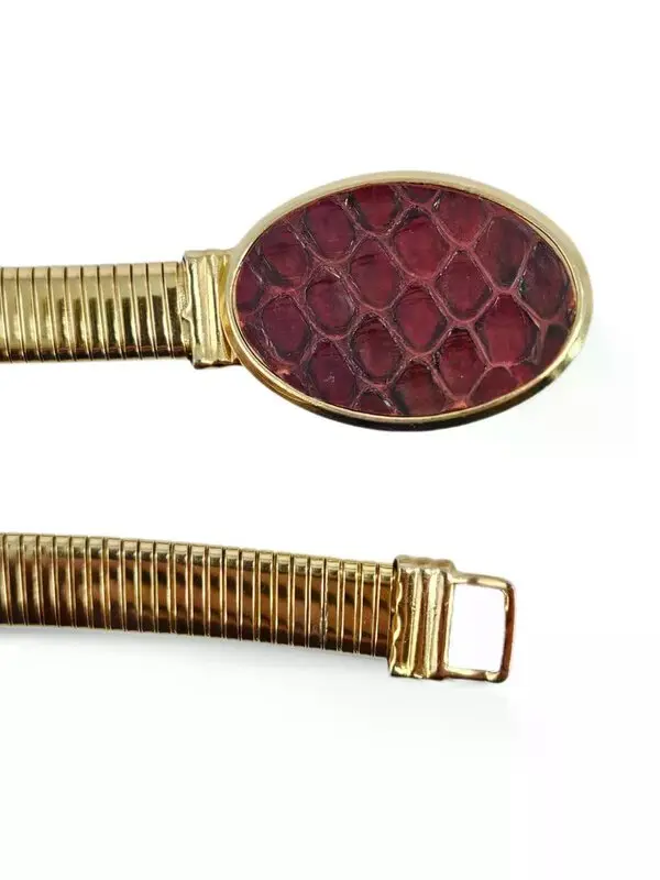 MADISON MAISON 1980s Cobra-mesh Stretch Belt