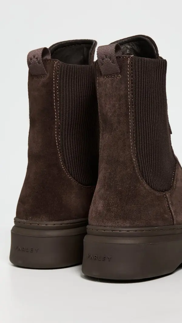 Varley Corian Zip Front Ankle Boots