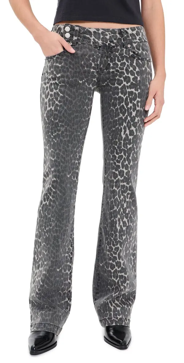 DAZE Popstar Low Rise Boot Jeans