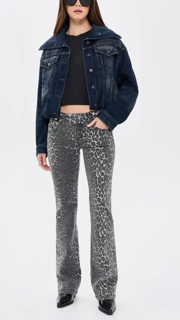 DAZE Popstar Low Rise Boot Jeans