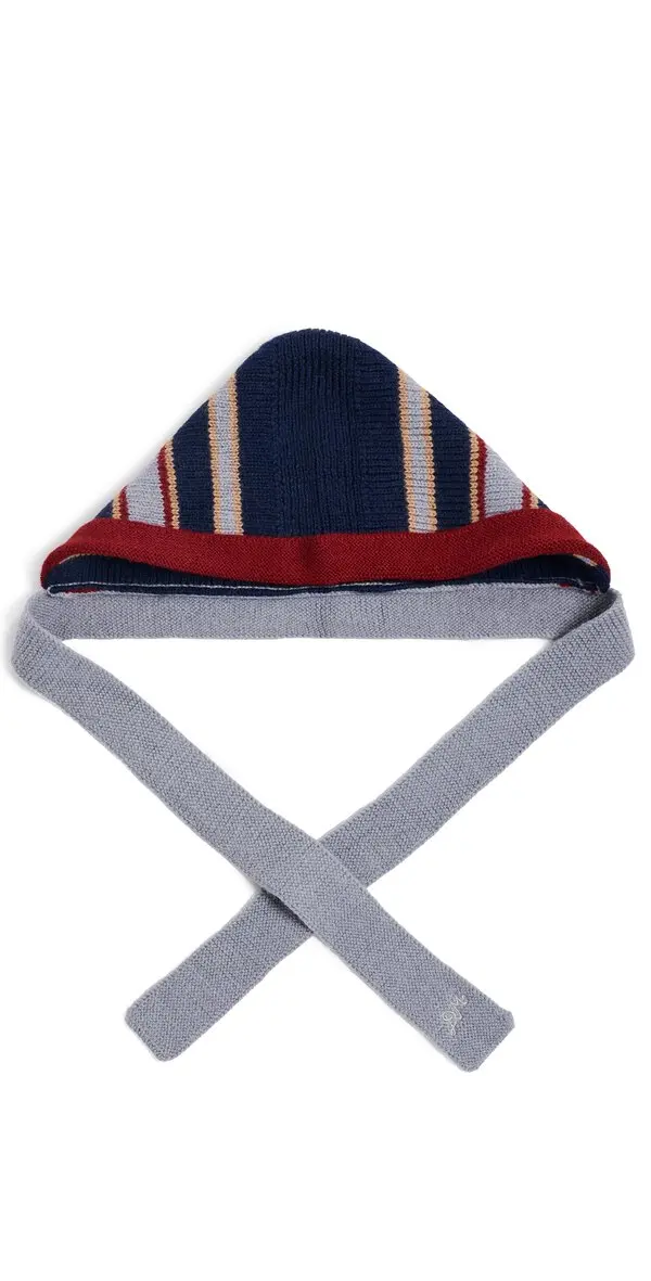 DAMSON MADDER Stripe Bonnet