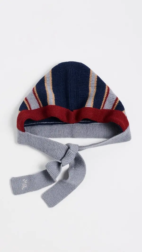 DAMSON MADDER Stripe Bonnet