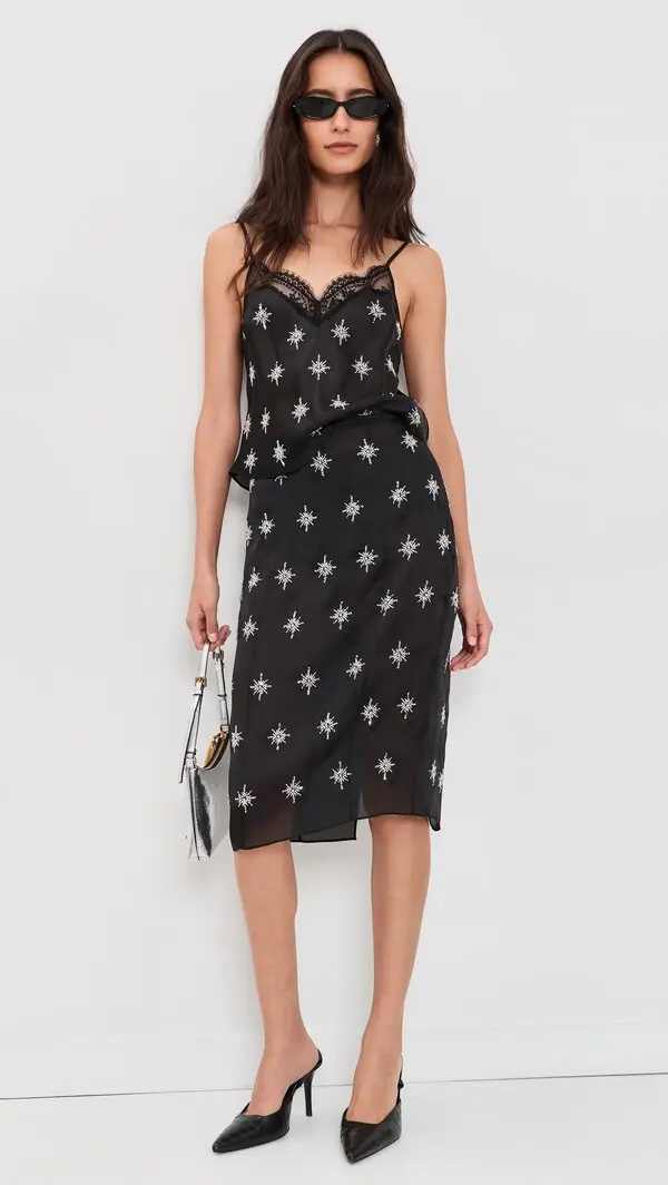 FLEUR DU MAL Star Embellished Top