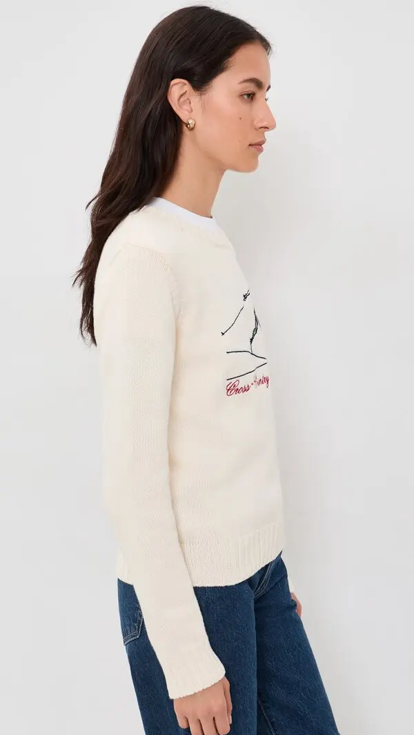 Sporty & Rich Cross Country Knitted Sweater