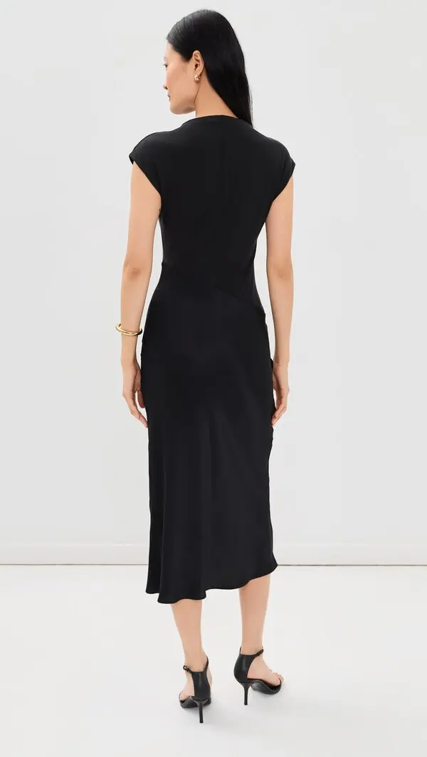 Sablyn Mirella Silk Bias Cut Dress