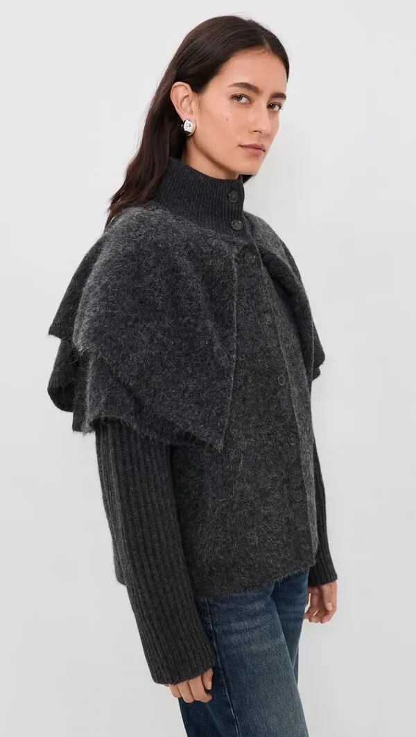 FRAME The Wrap Cape Coat