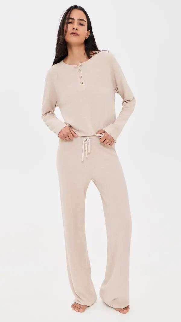 Barefoot Dreams Ccul Diamond Quilt Pants