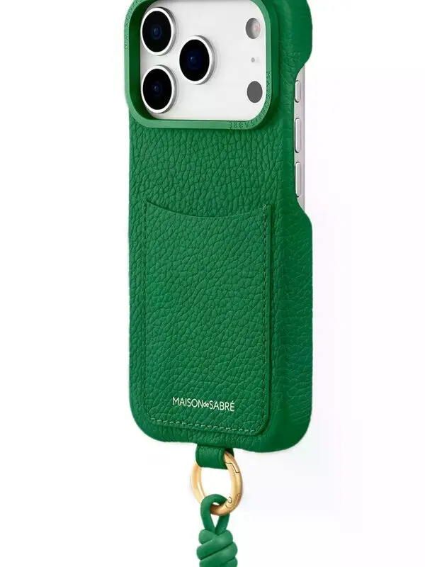 MAISON DE SABRE Sling Leather Iphone 18 Pro Max Phone Case