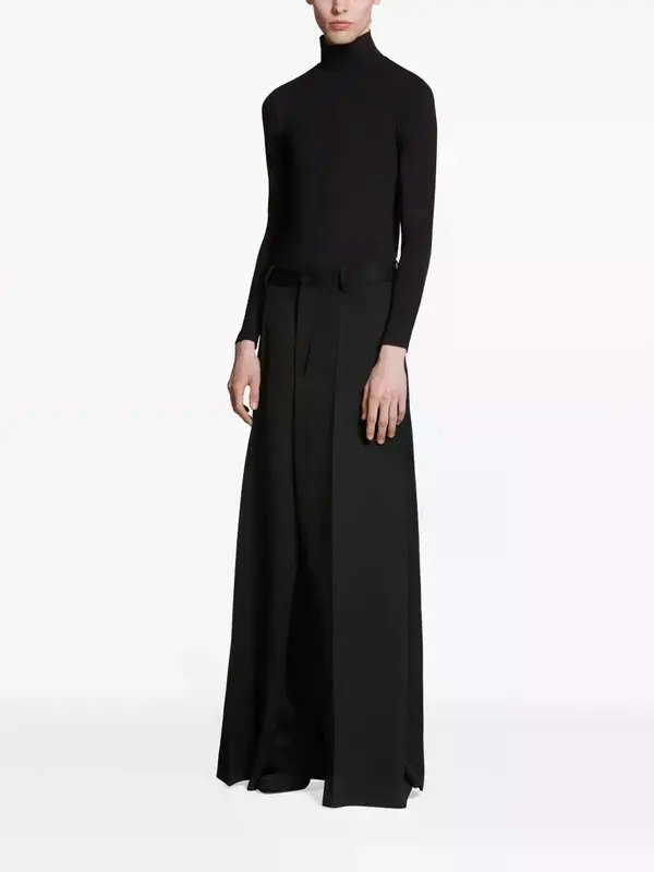 Balenciaga Pleated Virgin-wool Trousers