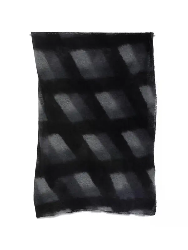Botto Giuseppe Checked Scarf