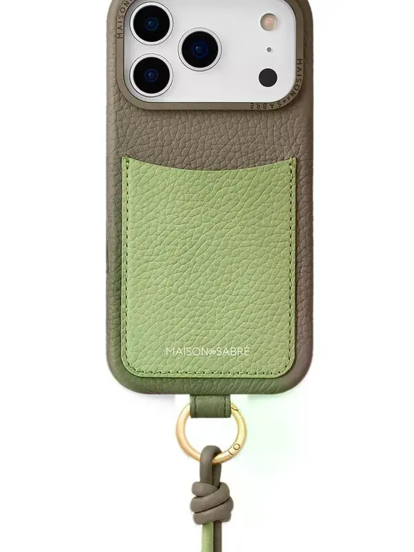 MAISON DE SABRE Sling Leather Iphone 18 Pro Phone Case