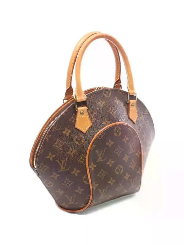 LOUIS VUITTON 1998 Pm Monogram Ellipse Tote Bag - Brown