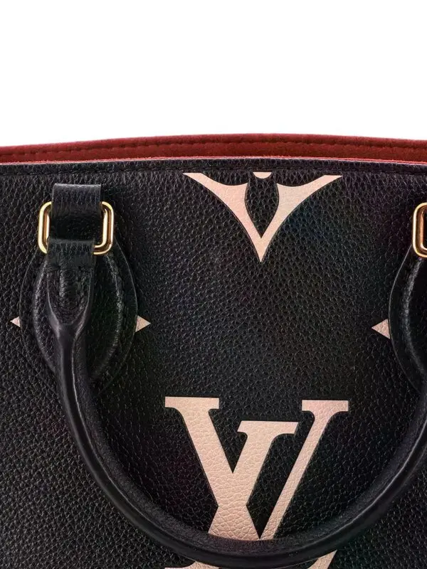 LOUIS VUITTON Onthego Bicolor Monogram Empreinte Giant Pm Tote Bag