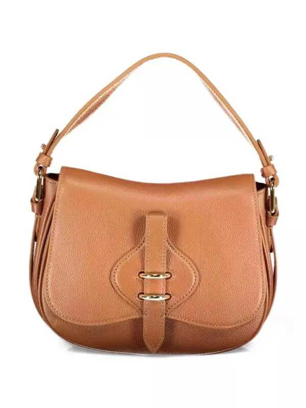 COCCINELLE Small Mavery Grained Leather Tote Bag