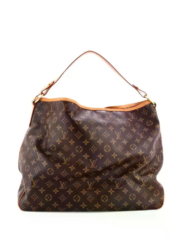 LOUIS VUITTON Delightful Handbag Monogram Canvas Gm Hobo Bag