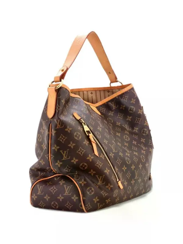 LOUIS VUITTON Delightful Handbag Monogram Canvas Gm Hobo Bag