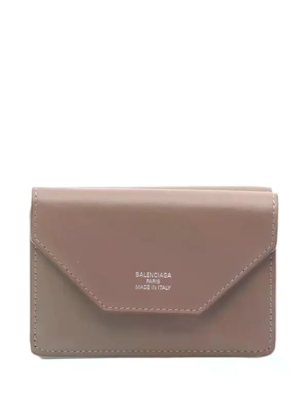 Balenciaga 2020s Mini Envelope Trifold Wallet
