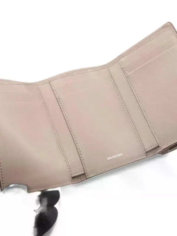 Balenciaga 2020s Mini Envelope Trifold Wallet