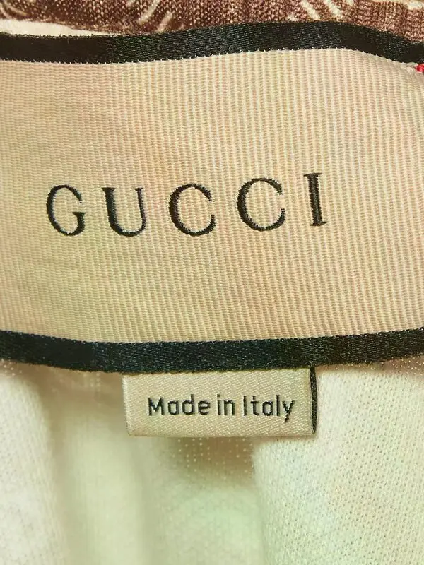 Gucci Web Stripe Monogram-print Track Pants