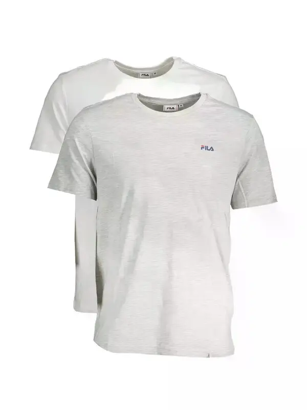 FILA Embroidered-logo T-shirt