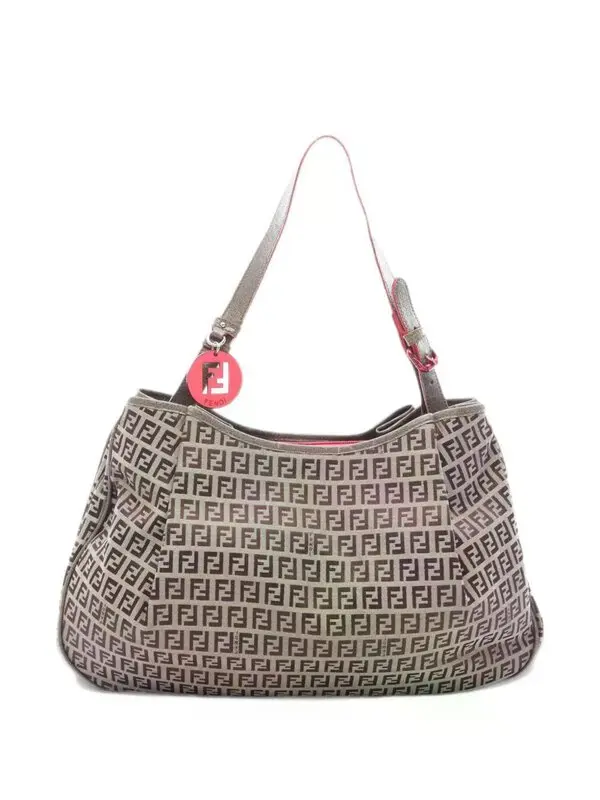 Fendi 2000s Zucchino Shoulder Bag - Neutrals