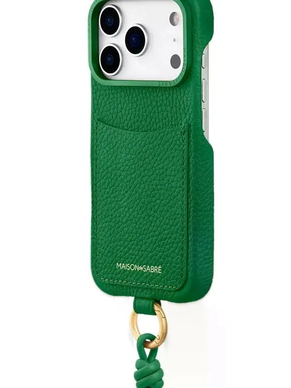 MAISON DE SABRE The Sling Leather Iphone 18 Pro Case