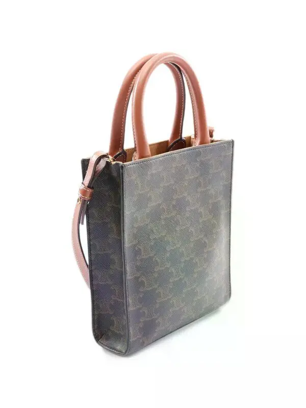 Celine 2010s Mini Vertical Hippopotamus Triomphe Tote Bag