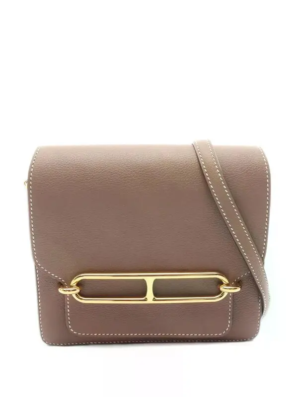 Hermès 2025 Mini Ruri Evercolor Shoulder Bag