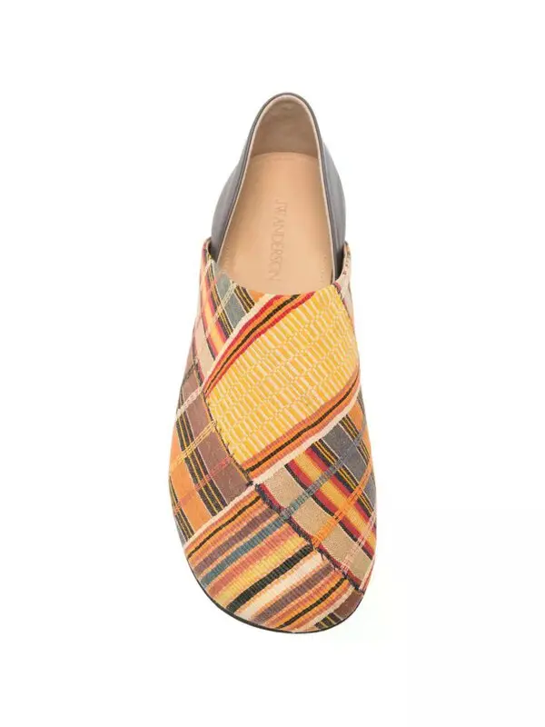 JW Anderson Patchwork Check Slippers