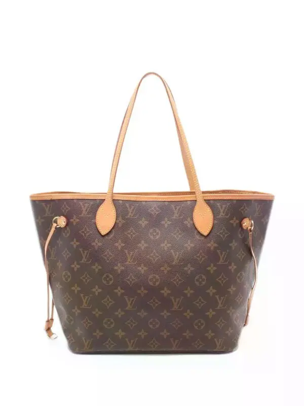 LOUIS VUITTON 2011 Mm Neverfull Monogram Tote Bag - Brown