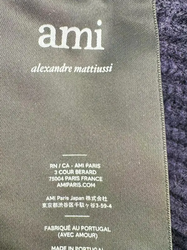 AMI Paris Turtleneck Knitted Sweater
