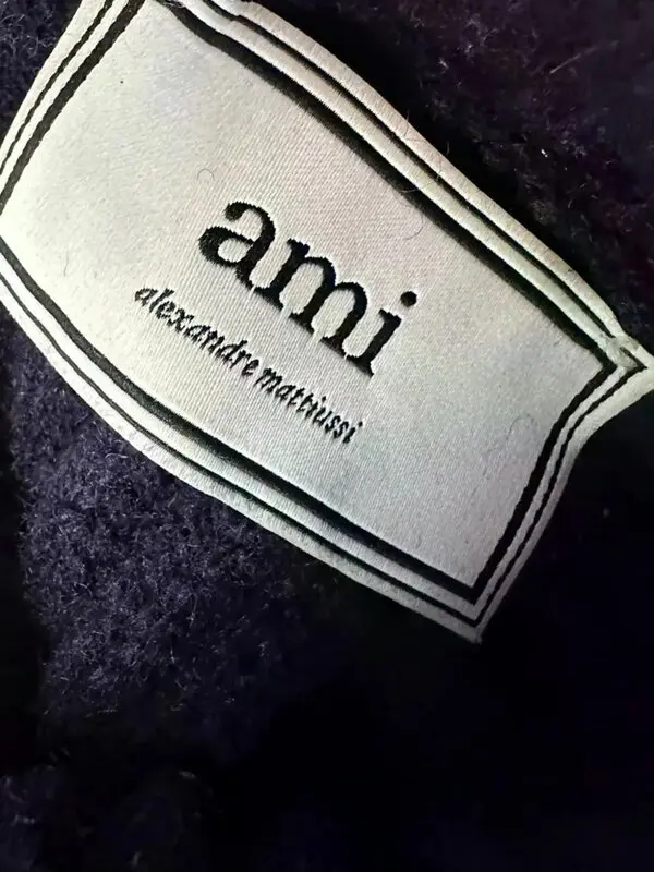 AMI Paris Turtleneck Knitted Sweater