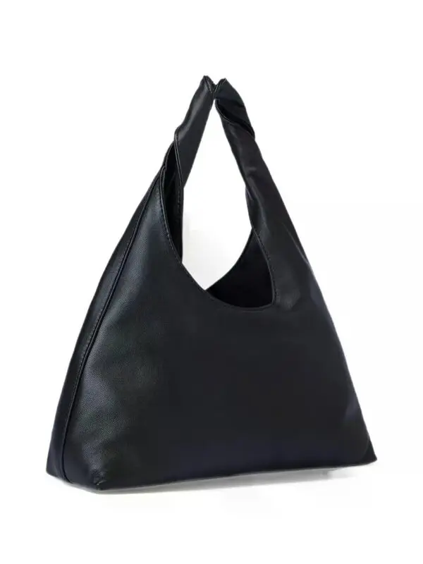 Studio Amelia Mini Siena Twisted Leather Shoulder Bag - Black
