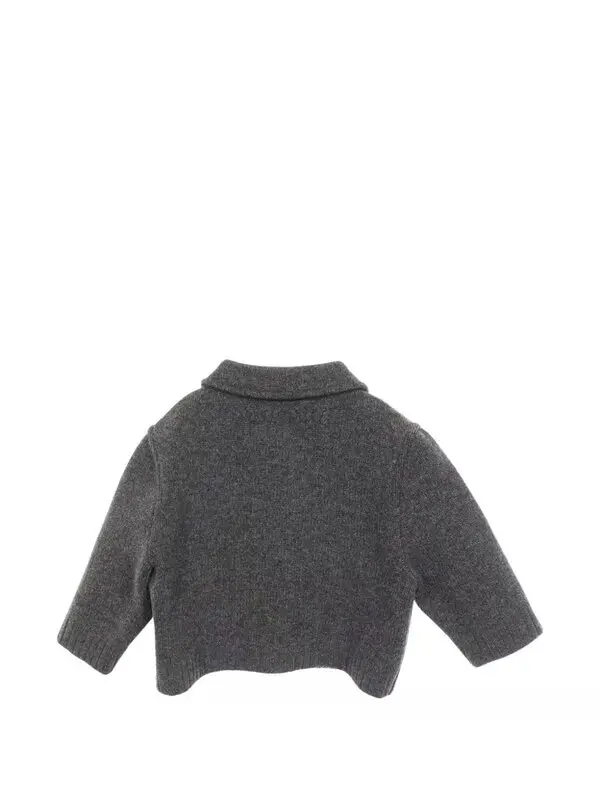Miu Miu 2010s Knitted Button-up Jacket