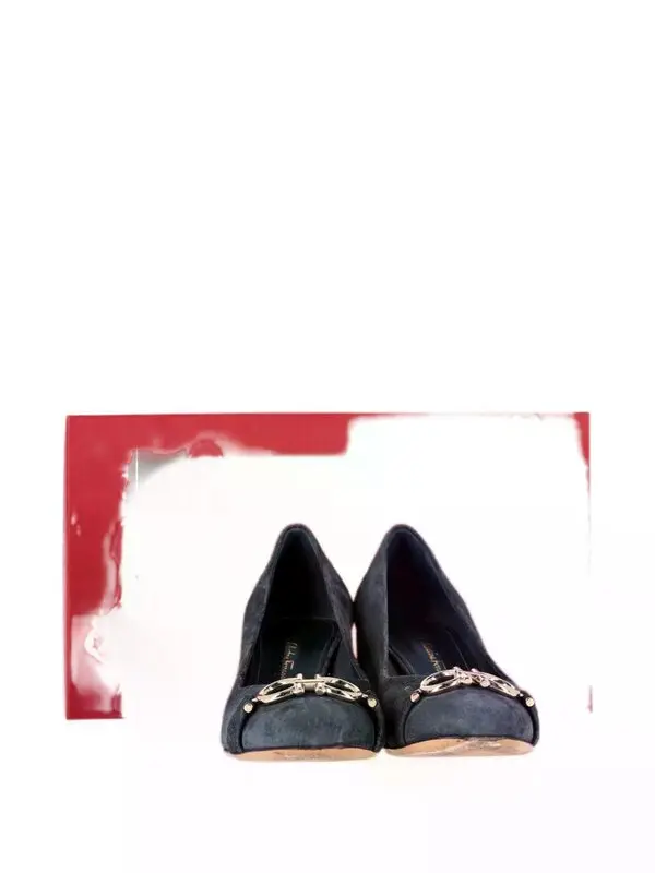 FERRAGAMO Garda Block-heel Pumps