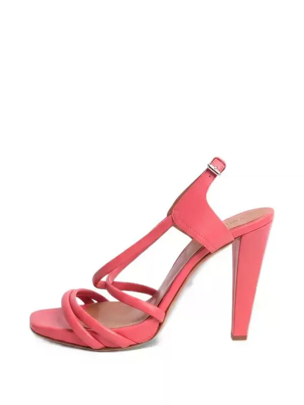 Philosophy Di Lorenzo Serafini Leather Heeled Sandals - Pink