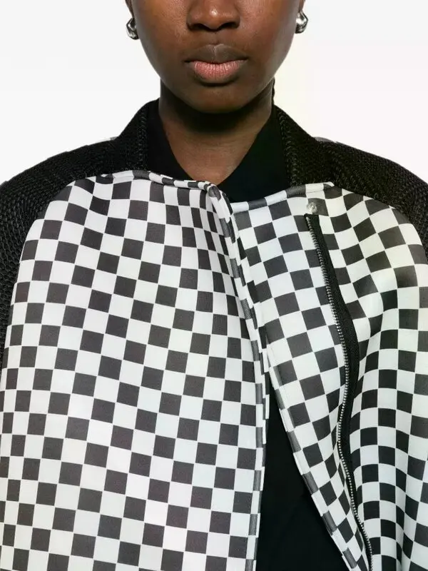 The Artistylist Check-print Raglan-sleeve Coat
