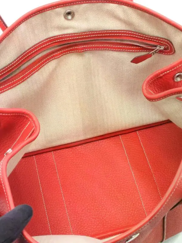 Hermès 2013 Garden Party Pm Tote Bag - Red