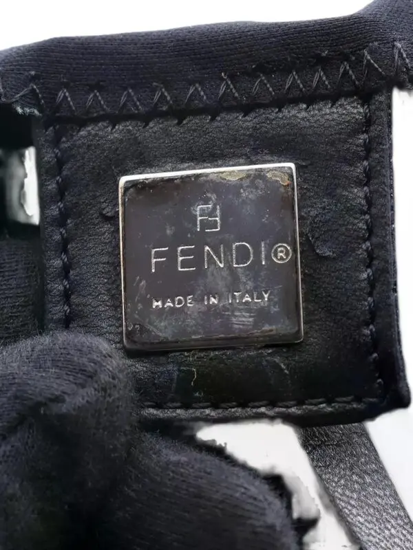 Fendi 2000s Ff Logo Tote Bag