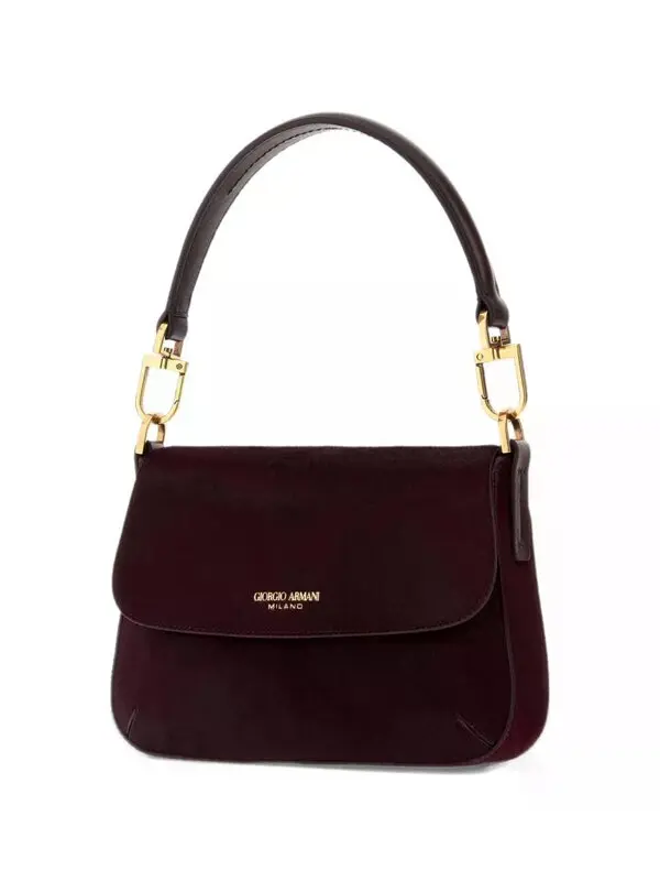 Giorgio Armani Small La Prima Calf Leather Tote Bag
