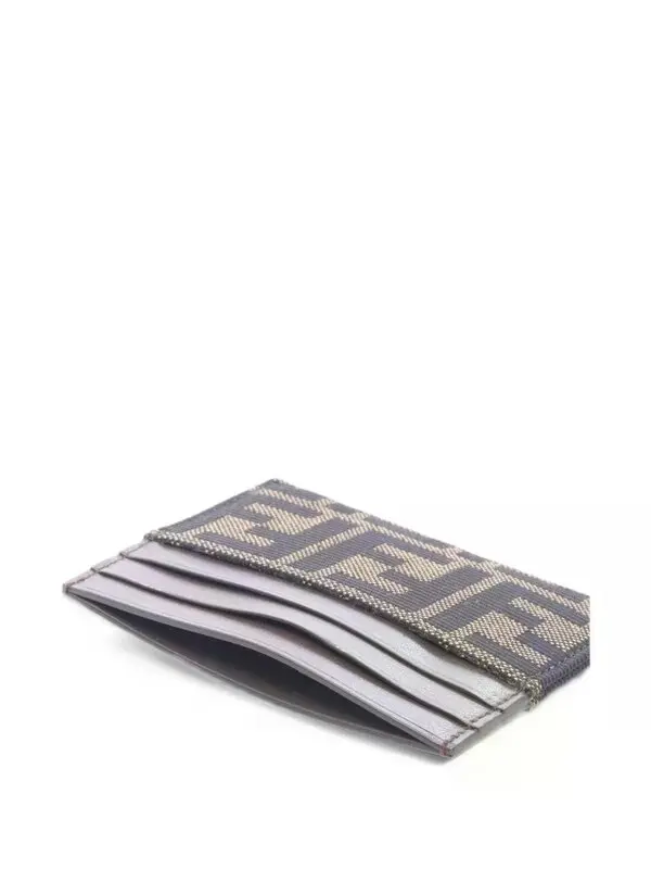 Fendi 2020s Ff-jacquard Card Case