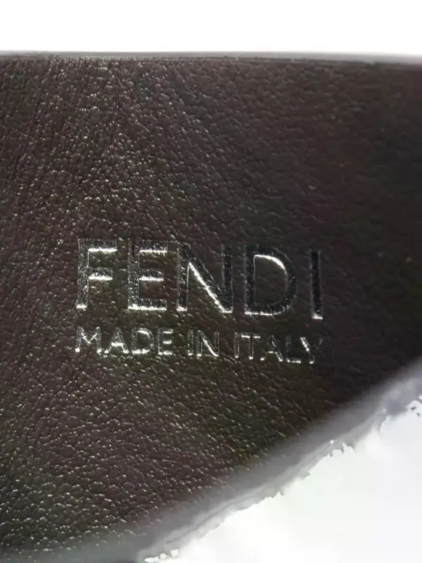 Fendi 2020s Ff-jacquard Card Case