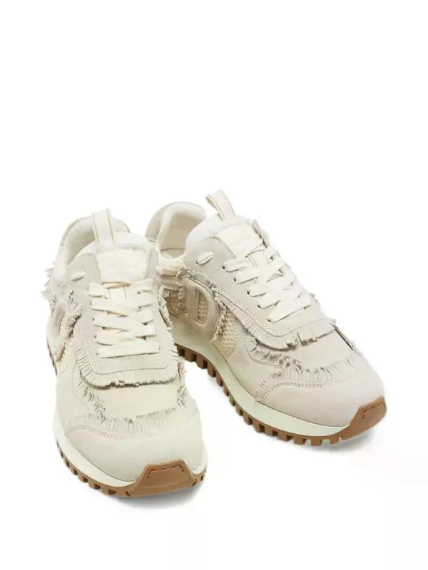 Dior C'est Fringed Sneakers