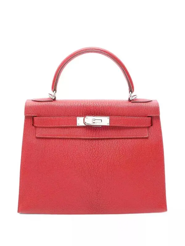 Hermès 2003 Kelly 28 Shoulder Bag - Red