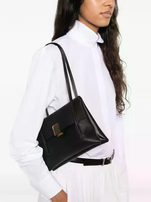 Khaite Small Blake Leather Shoulder Bag