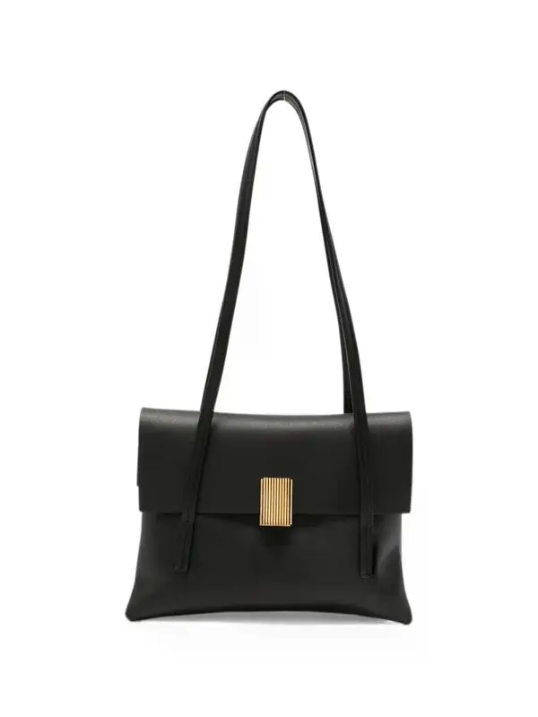 Khaite Small Blake Leather Shoulder Bag - Black